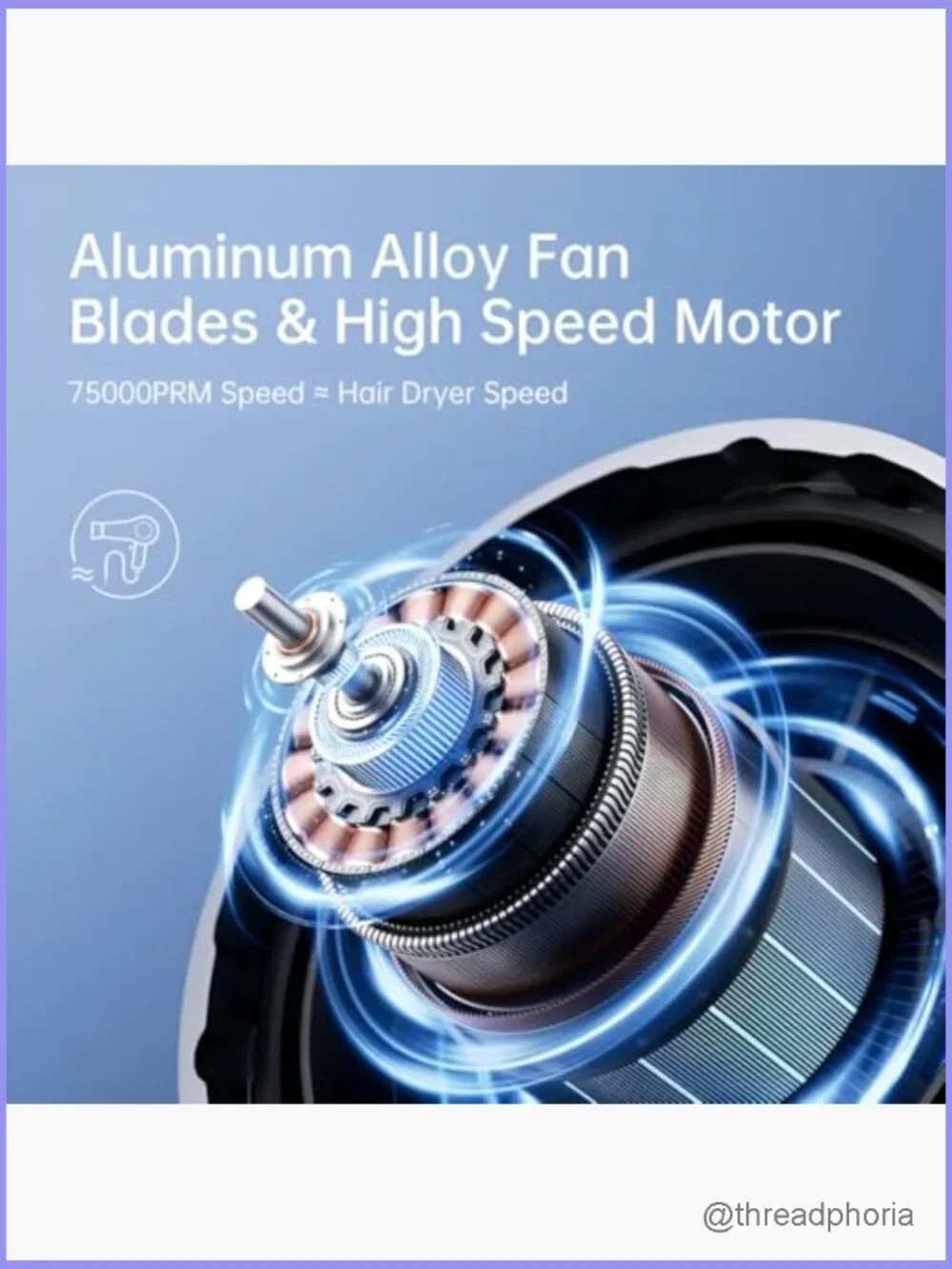 Other | Handheld Turbo Fan With 10 Speeds 9000mah Battery Led Display ...